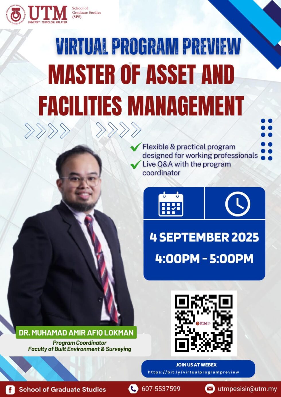 | Faculty of Built Environment & Surveying